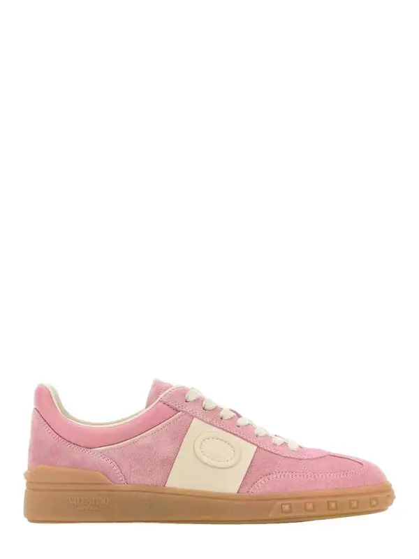 Valentino Garavani Upvillage Suede Sneakers - Pink