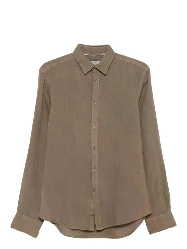 Canali Buttoned Shirt - Brown