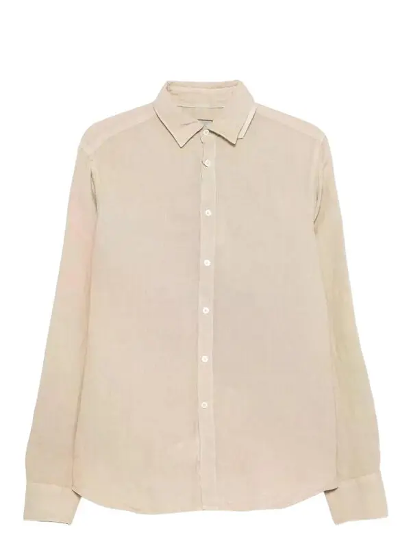 Canali Buttoned Shirt - Neutrals