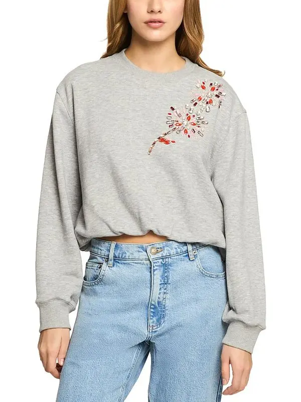Cinq À Sept Davin Spark Sweatshirt - Heather Grey