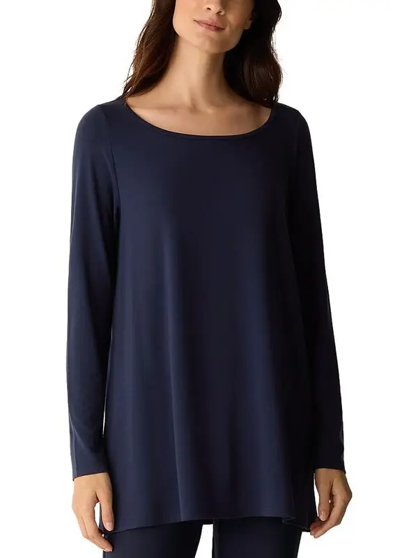 Eileen Fisher Ballet Neck Tunic - Ink