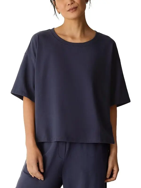 Eileen Fisher Crewneck Tee - Ink