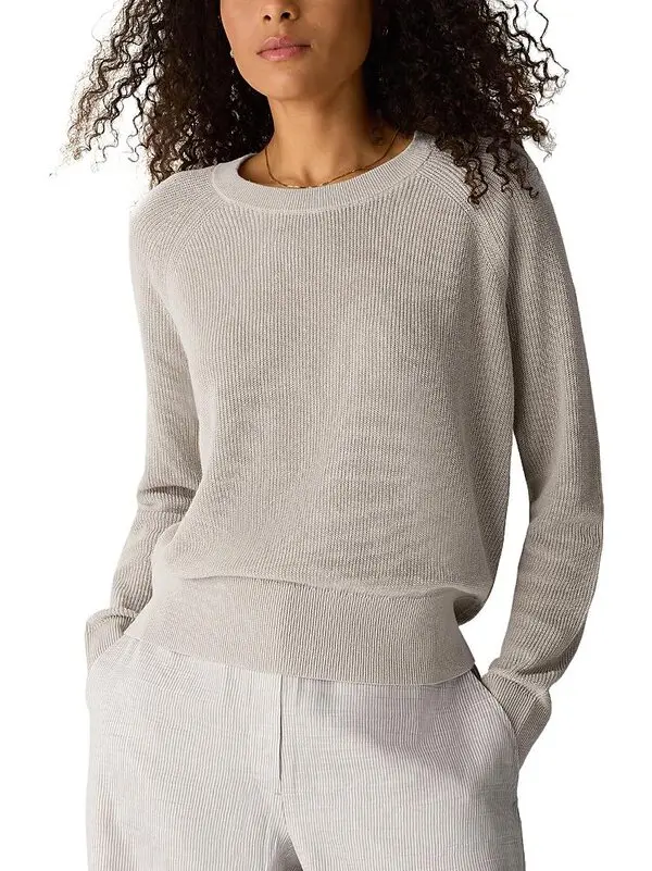 Eileen Fisher Crewneck Sweater - Undyed Natural