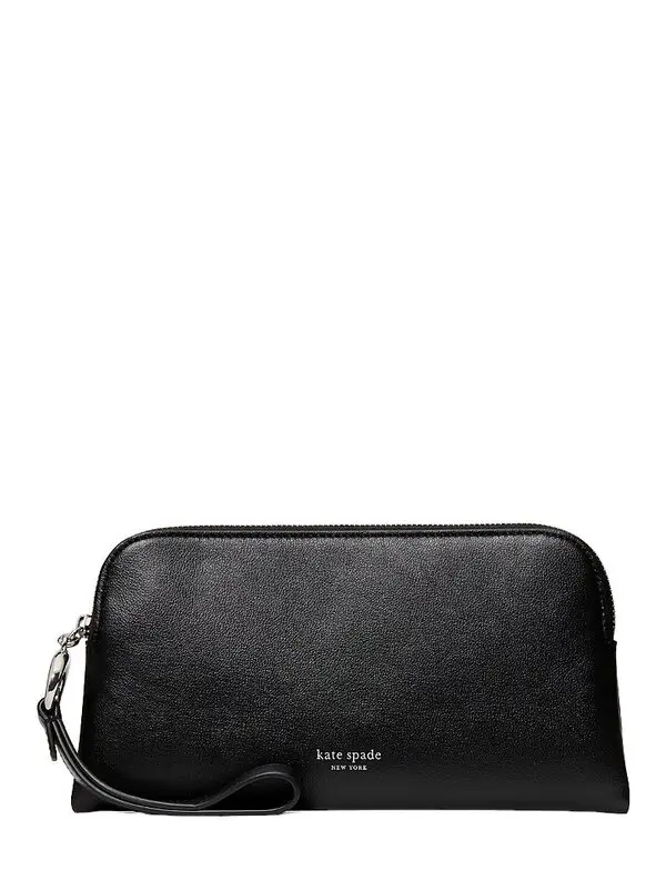 Kate Spade New York Halo Leather Wristlet - Black