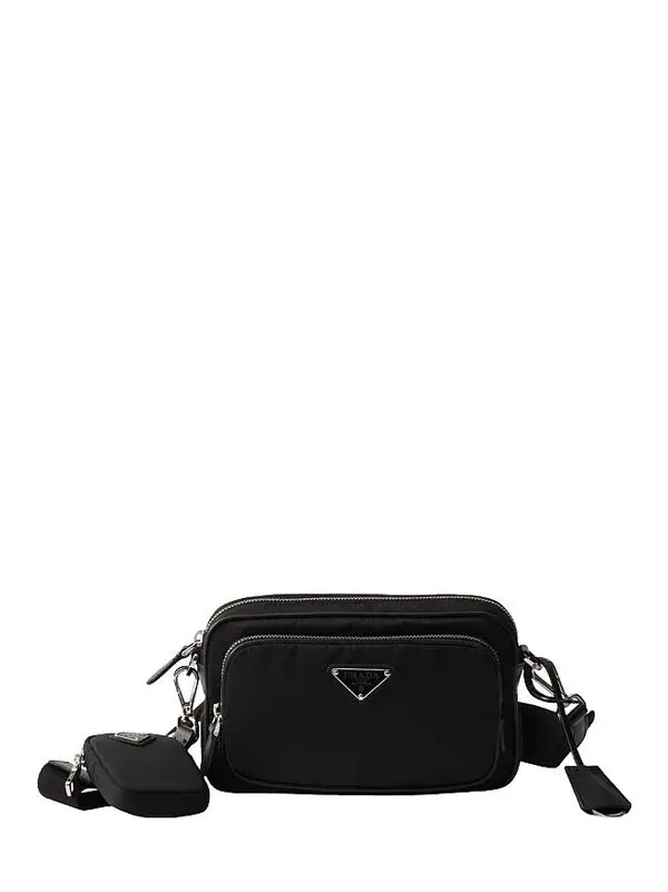 Prada Re-nylon Mini Shoulder Bag - Black
