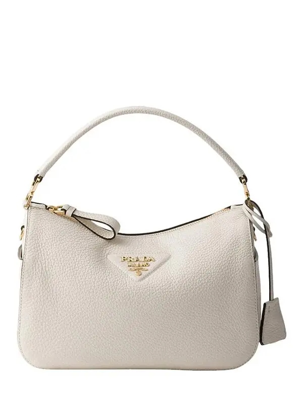 Prada Small Leather Handbag - White