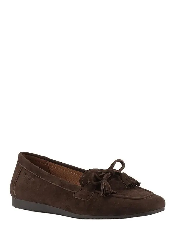 VAGABOND SHOEMAKERS Hillary Suede Loafers - Coffee