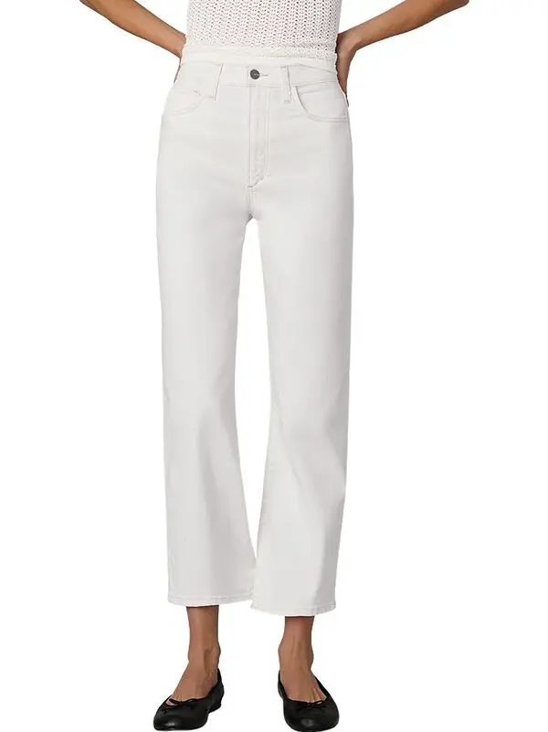 Joe's Jeans The Margot High-rise Cropped Jeans - Milk