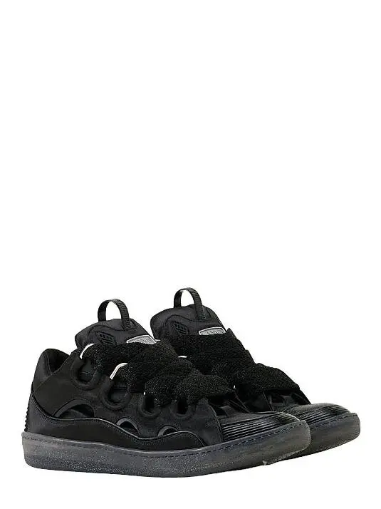 LANVIN Curb Sneakers - Black