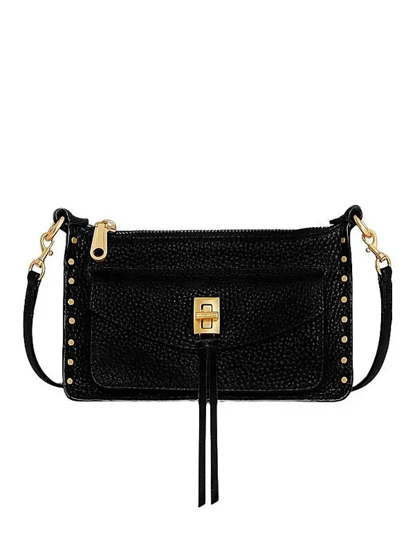 Rebecca Minkoff Darren Leather Crossbody Bag - Black