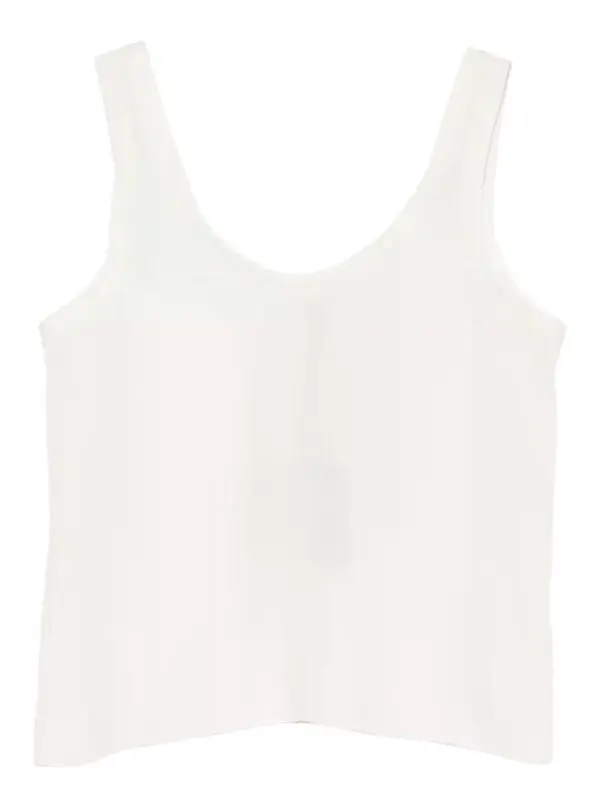 Marella Alacre Scoop-neck Tank Top - Neutrals
