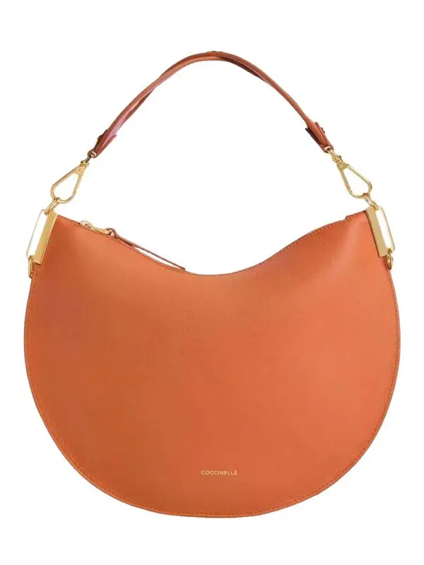 COCCINELLE Medium Sunup Shoulder Bag - Orange