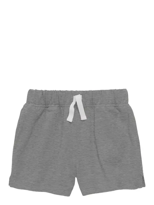 PRIMARY Baby Play Short - Heather Storm Gray