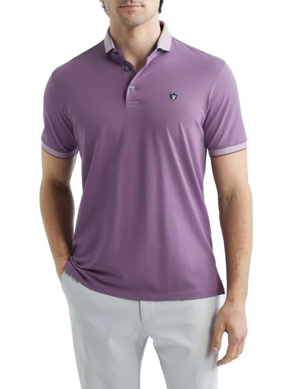 Greyson Crowley Icon Piqué Performance Golf Polo - Fig