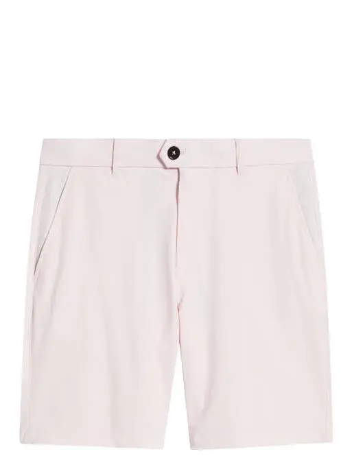 Greyson Montauk 8-inch Flat Front Golf Shorts - Pink Sky