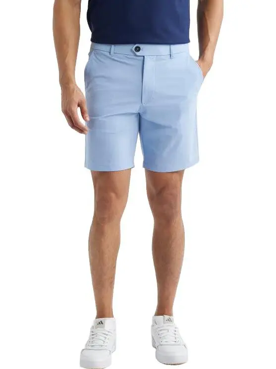 Greyson Montauk Flat Front Shorts - Wolf Blue