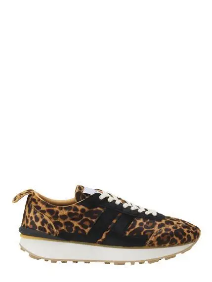 LANVIN Bumpr -print Pony Sneakers - Leopard