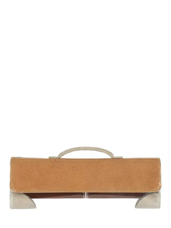 Jeffrey Campbell Lucudity Handbag - Clear Beige Combo