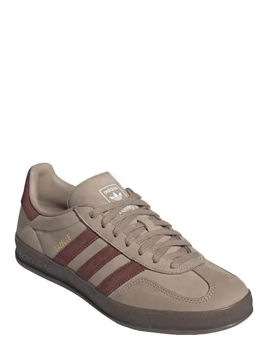 Adidas Gazelle Indoor Sneaker - Trace Khaki/fox Brown/white