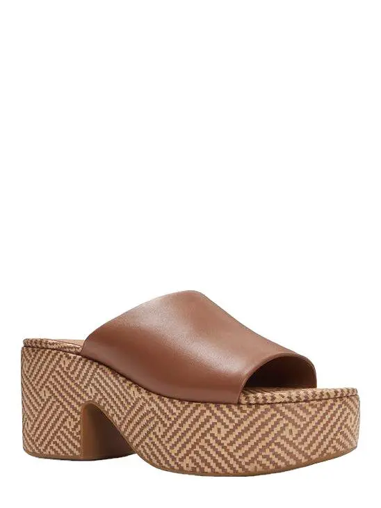 Fitflop Platfforms Graphic-wea Slides - Deep Tan