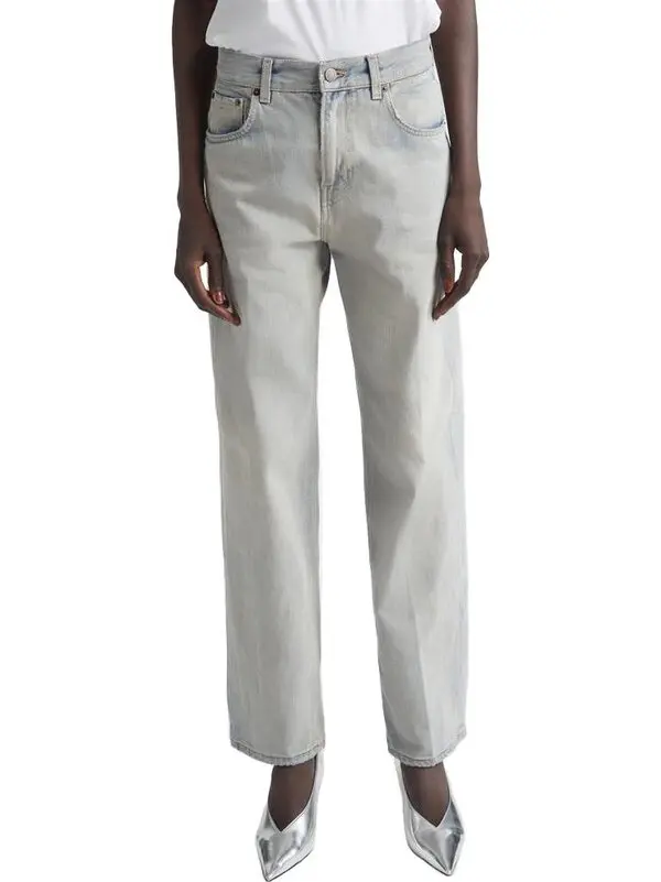 HAIKURE Bonnie Straight Leg Jeans - Light Space