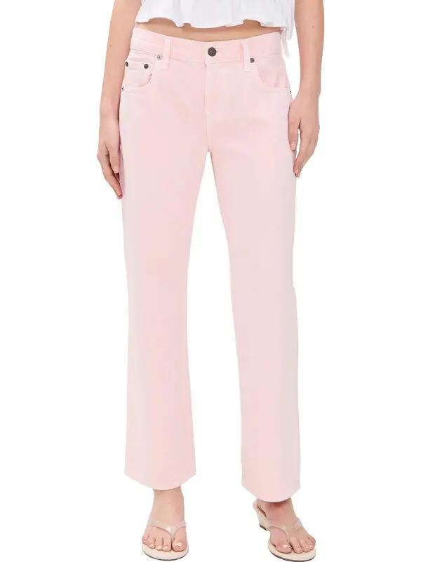 Citizens Of Humanity Faye Vintage Straight Jeans - Pale Coral