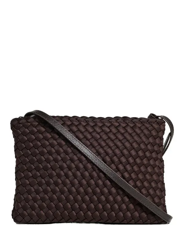 NAGHEDI Soho Medium Envelope Satchel - Chocolate