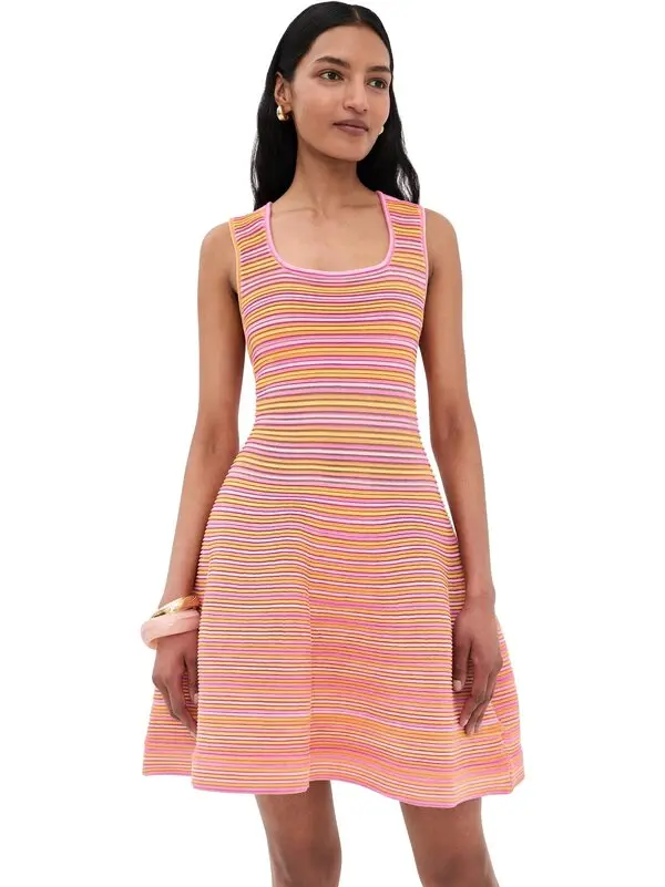 Simkhai Cally Mini Dress - Citrus Multi