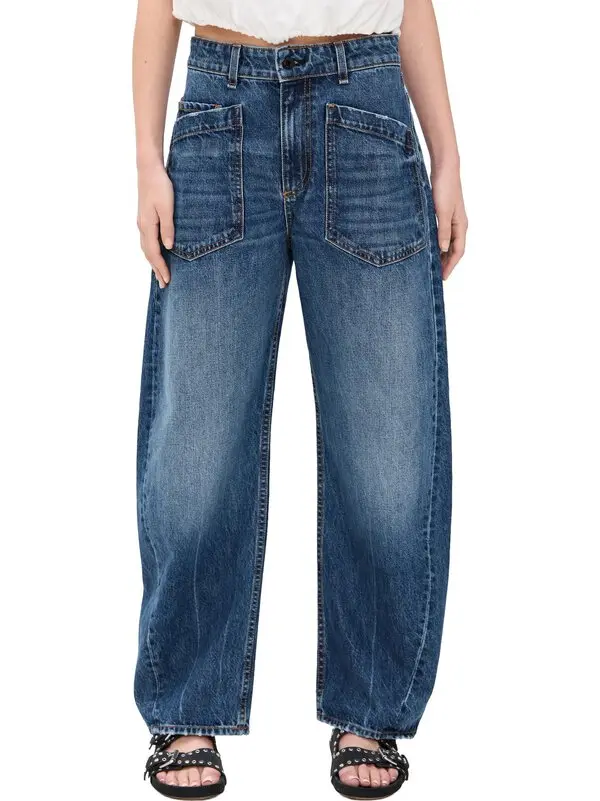ASKK NY Twisted Barrel Jeans - Gunnison