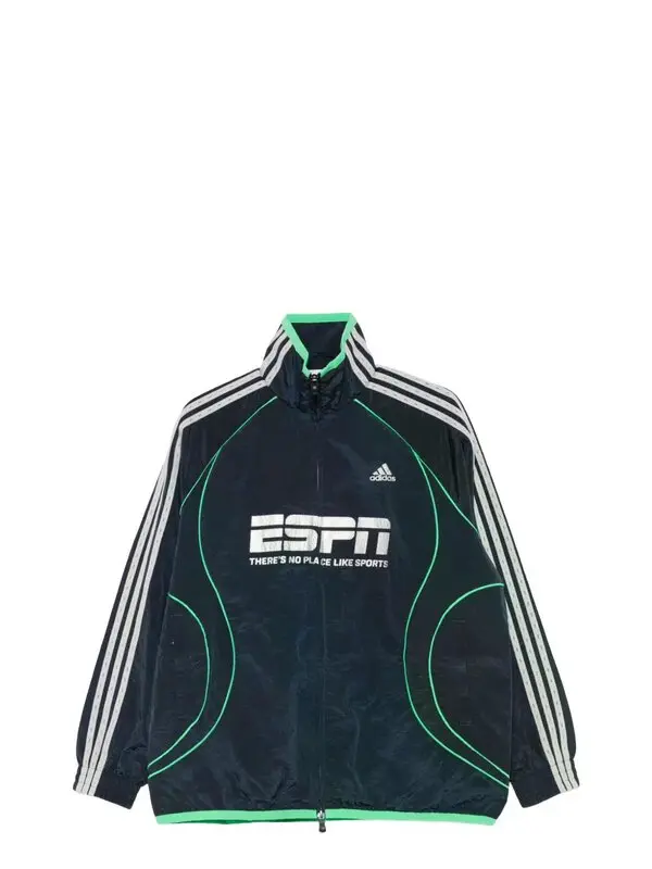 Adidas Graphic Print Jacket - Blue