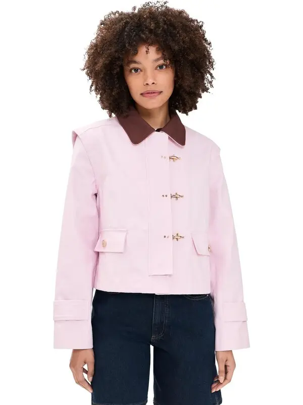 Hill House Home The Clarisse Jacket - Pink