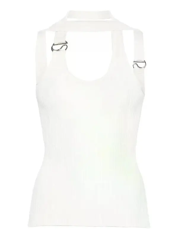 Coperni Halterneck Top - White