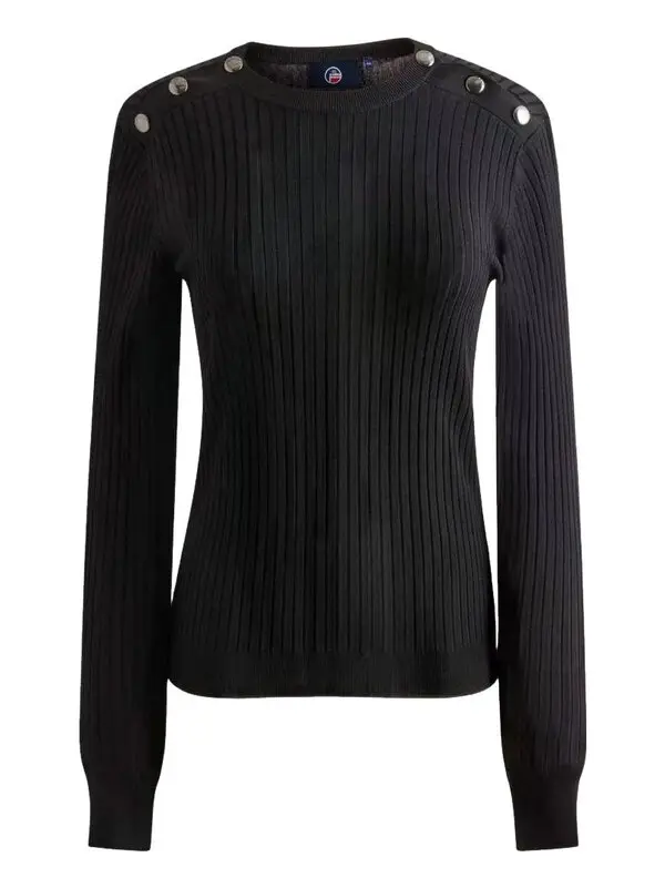 Fusalp Ribbed-knit Sweater - Black