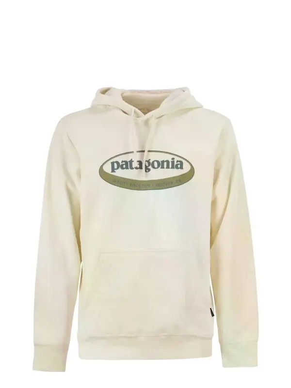 Patagonia Logo-print Hoodie - Neutrals