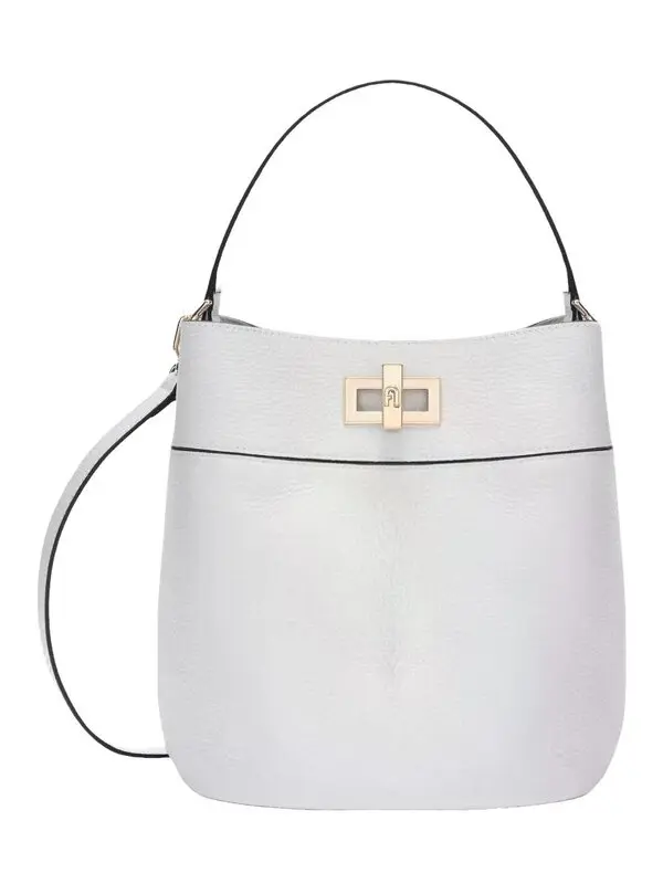 Furla Amelia Bucket Bag - White
