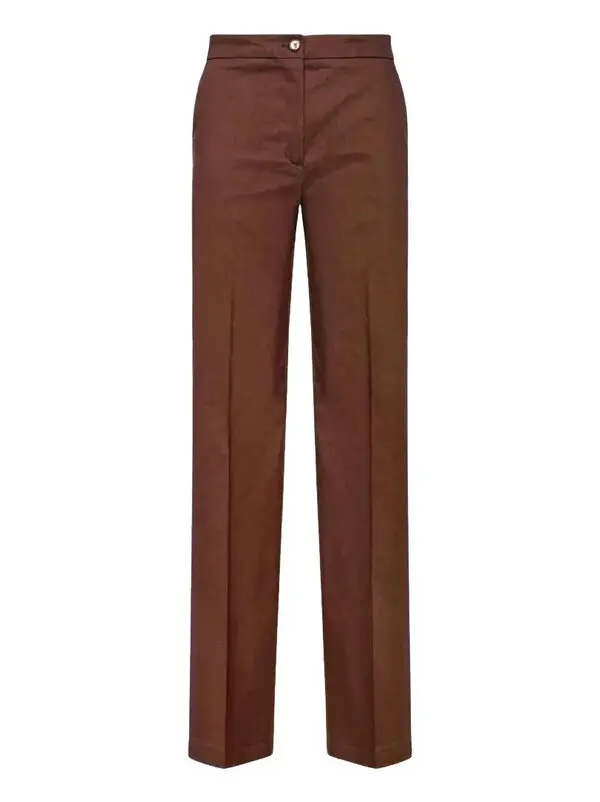 Pinko Button-fastening Trousers - Brown