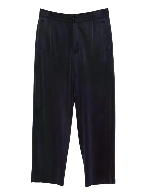 Giorgio Armani Elasticated Waist Trousers - Blue