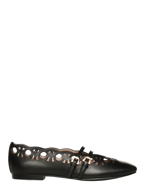 COCCINELLE Risako Flat Pumps - Black