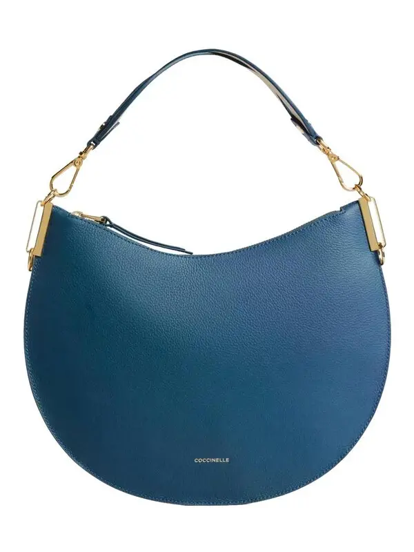 COCCINELLE Medium Sunup Round-shape Shoulder Bag - Blue