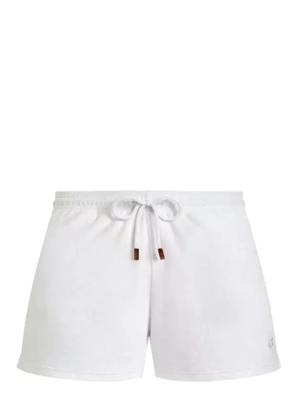 Vilebrequin Terry Embroidered Shorts - White