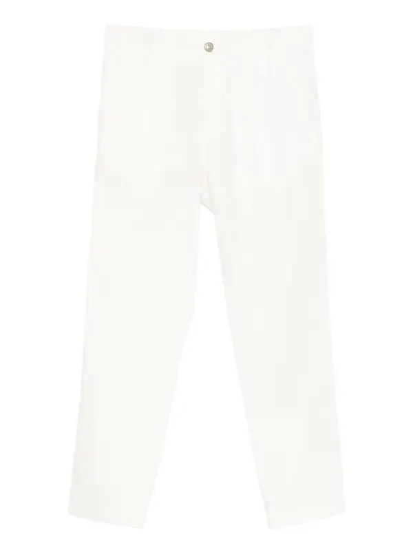 Herno Straight Trousers - Neutrals