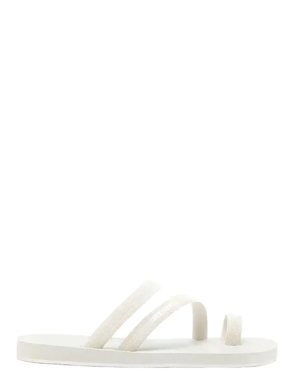 DANWARD Strappy Flat Sandals - Neutrals