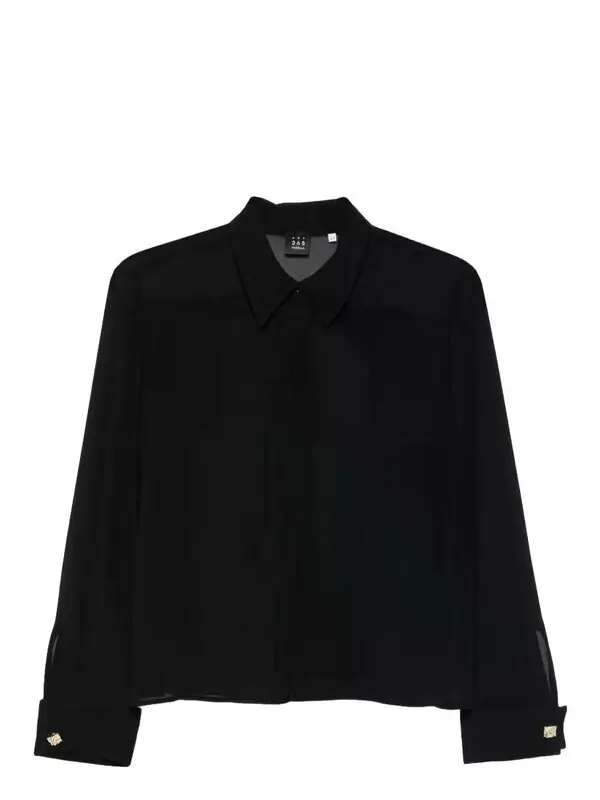 Marella Tarca Long-sleeve Shirt - Black