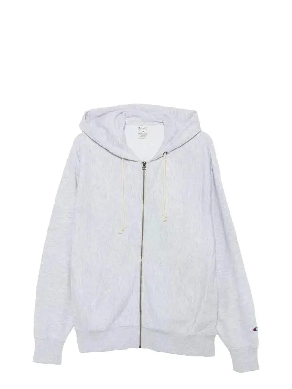Champion Zip-up Hoodie - Grey