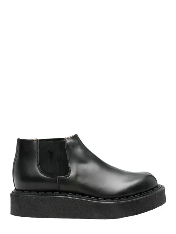Comme Des Garçons Platform Chelsea Boots - Black