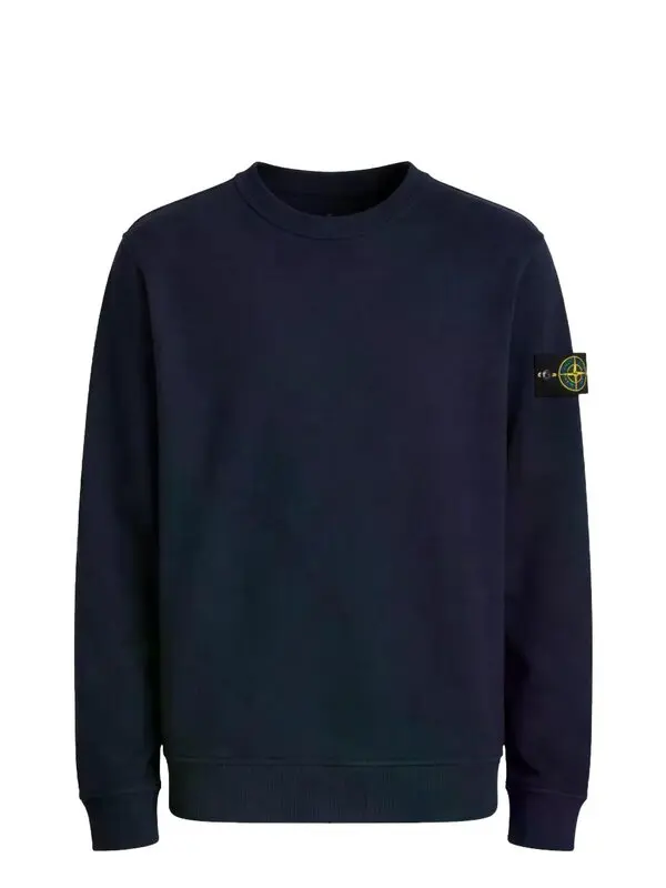 Stone Island Crew-neck Sweatshirt - Blue