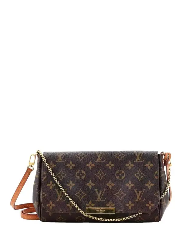 LOUIS VUITTON Favorite Handbag Monogram Canvas Mm - Brown
