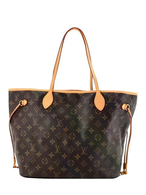 LOUIS VUITTON Neverfull Monogram Canvas Mm Tote Bag - Brown