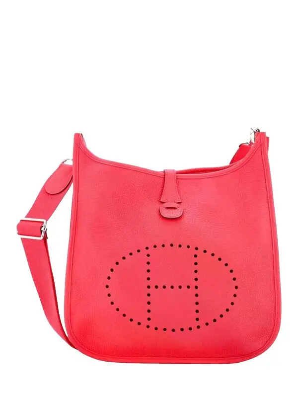 Hermès Evelyne Iii Clemence Pm Crossbody Bag - Pink