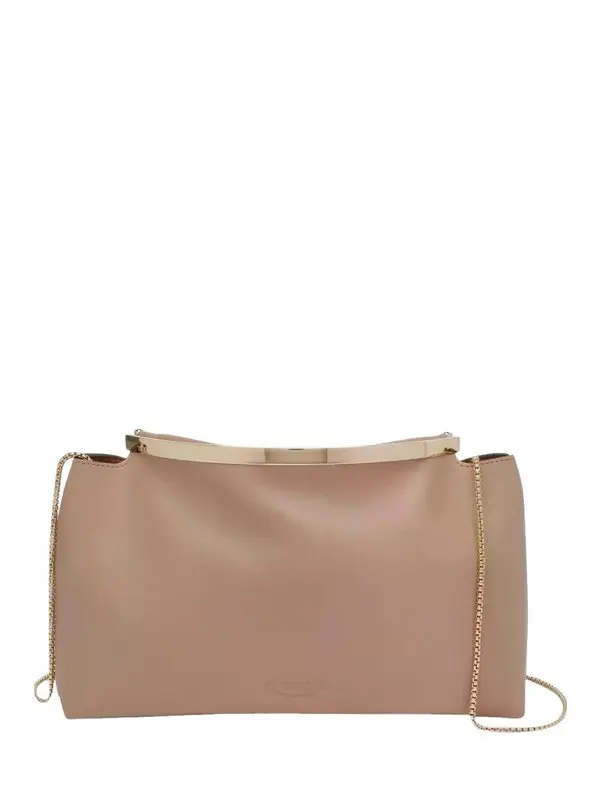 TOD'S Chain-strap Clutch Bag - Neutrals